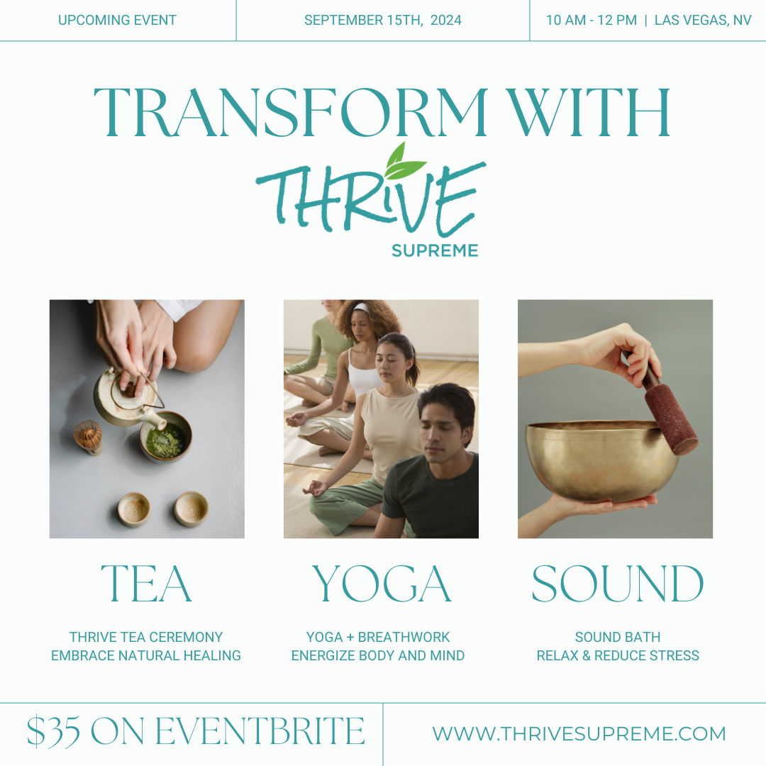 Experience Holistic Wellness at Our Transform with Thrive Supreme Event! - Thrive Supreme